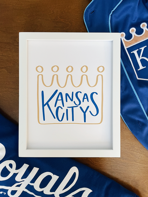 Kansas City Crown Print – Shea Lettering